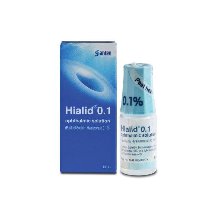 HIALID 0.1% OPTHALMIC SOL 5ML | Lazada