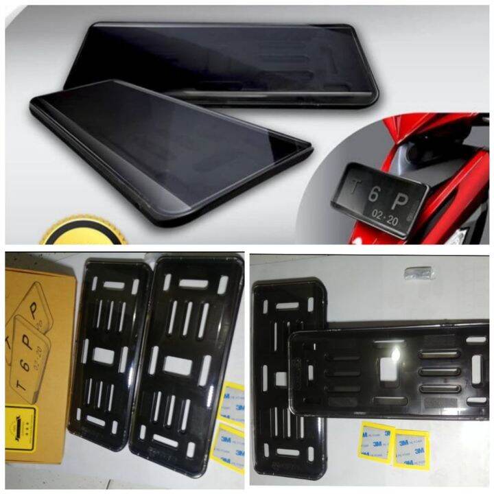 Dudukan Cover Plat Nomor Tutup Plat Nomer Motor TGP EDGE COVER New ...