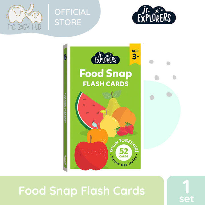 Junior Explorers: Food Snap Flash Cards | Lazada PH