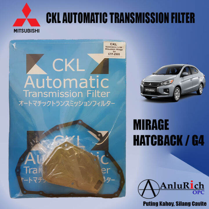 AUTOMATIC TRANSMISSION FILTER MITSUBISHI MIRAGE WITH GASKET CKL CTF-2505 | Lazada PH