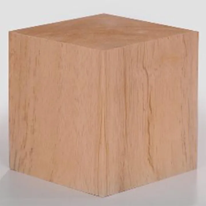 4 Inch Solid Wood Block Cube - 1 Block | Lazada PH