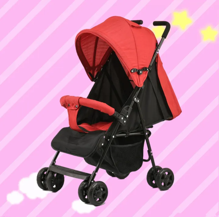【Ready Stock】The new Four seasons baby stroller can sit, lie and fold ...