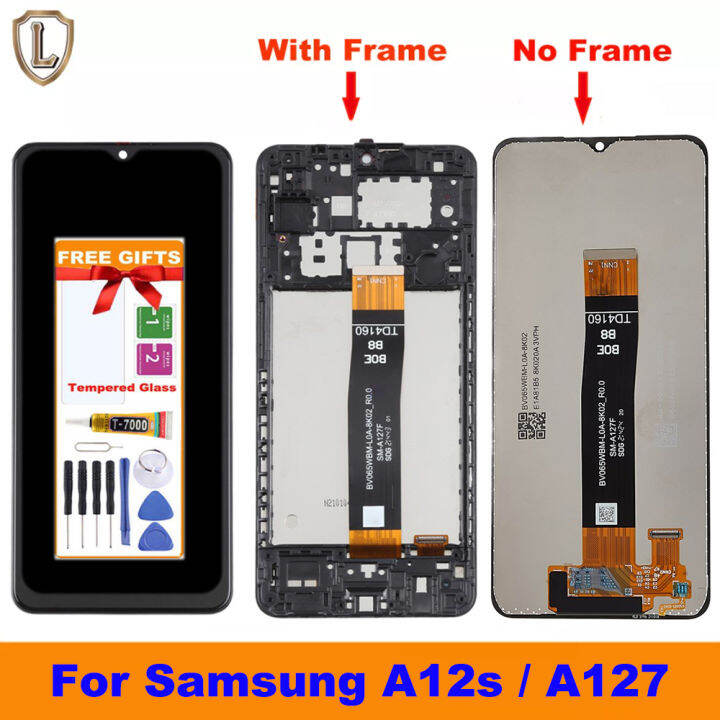 100% Tested Original LCD For Samsung Galaxy A12 Nacho A12s LCD A127F ...