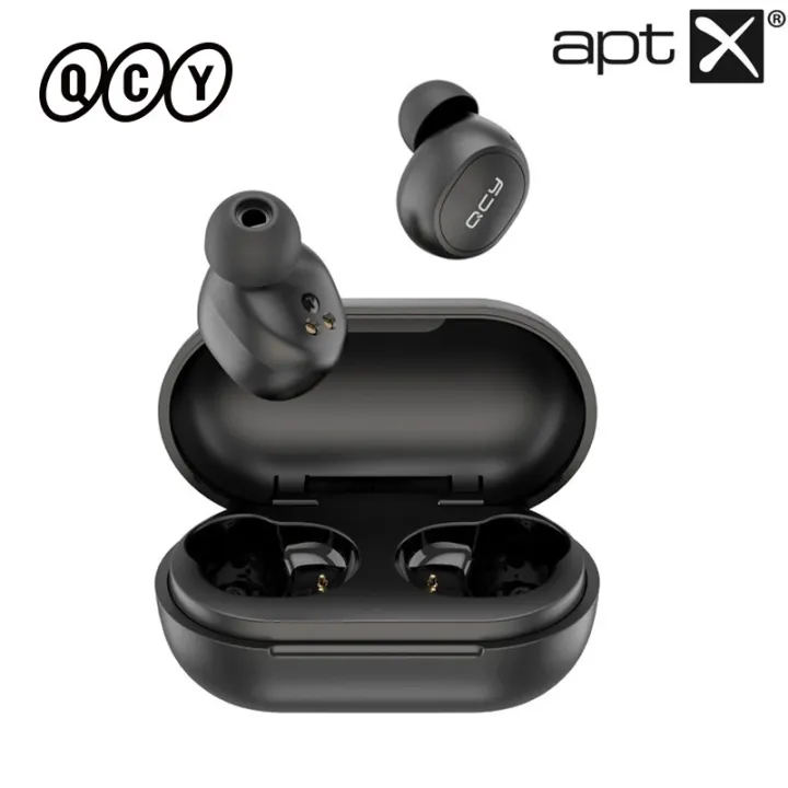 ♂ Qcy T4S Tws หูฟัง Tws บลูทูธ 5.0 ไร้สาย Aptx Qualcomm 3020 ชิป ...