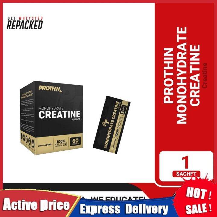 Prothin Creatine Monohydrate 5g 1 sachet | Lazada PH