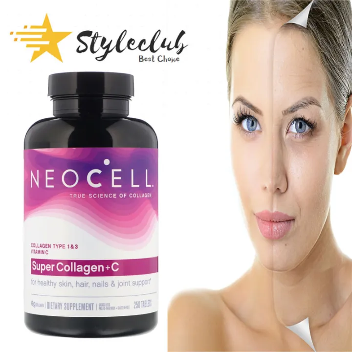 STYLECLUB NEW LOOK!!! NeoCell Super Collagen with Vitamin C 250 ...