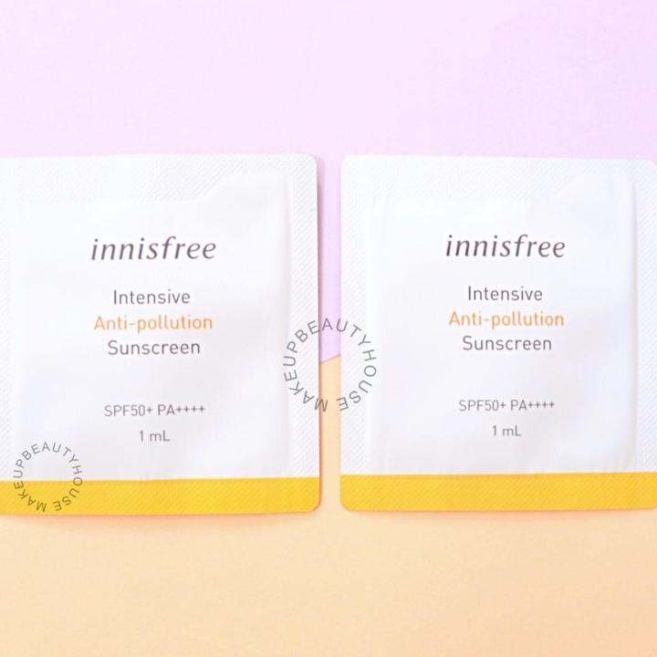 [Sample Sachet] INNISFREE Intensive Anti Polution Sunscreen SPF50+/PA ...