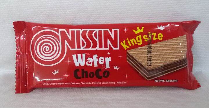 Nissin Wafer Choco King Size 22g (10pcs) | Lazada PH