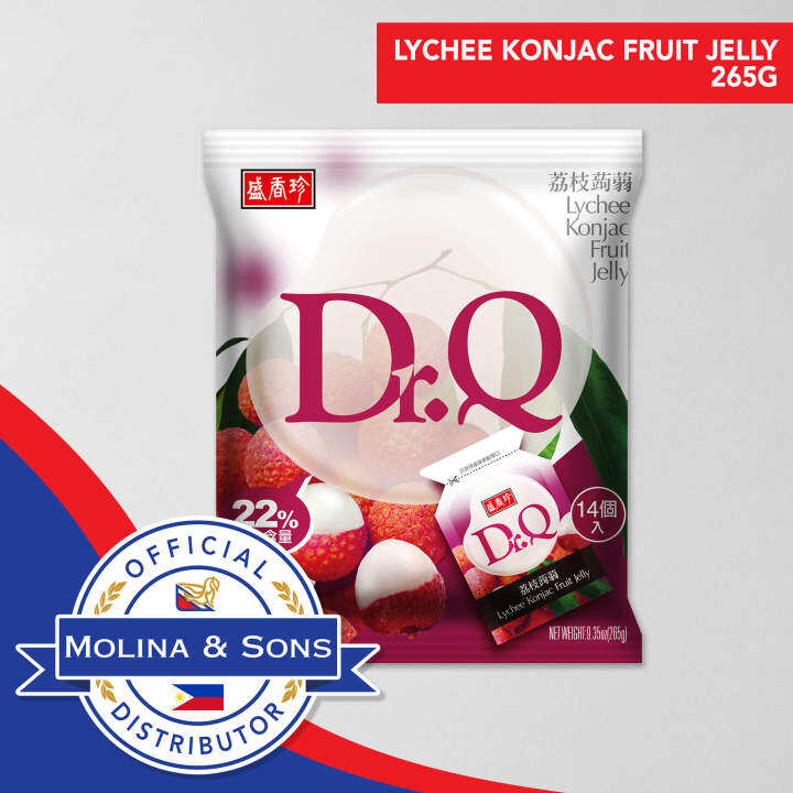 Dr. Q Lychee Konjac Fruit Jelly 265G | Lazada PH