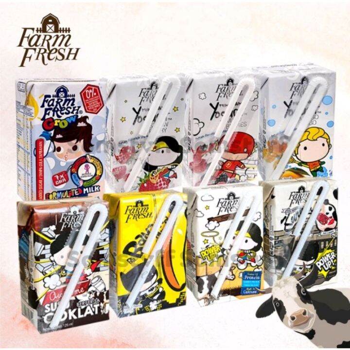 Farm Fresh UHT Milk 125ML x 32 pack | Lazada