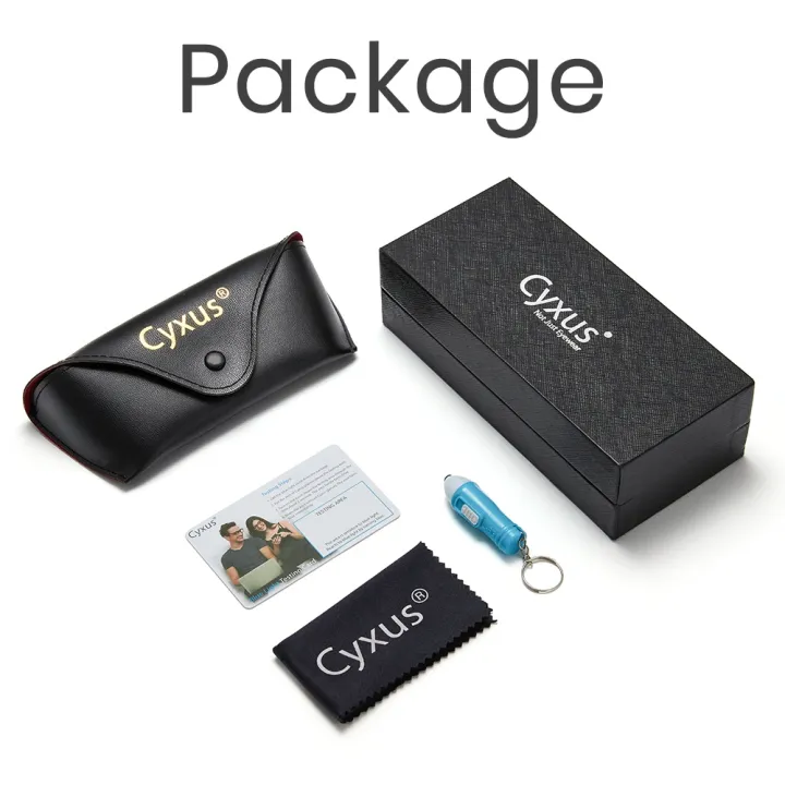 Cyxus Anti-Harmful Blue And Ultraviolet Reading Glasses Uni 8069 ...