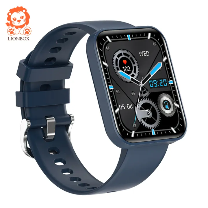 Lionbox Smart Watch E21 นาฬิกาข้อมือ สมาร์ทวอร์ช 1.69นิ้ว สี่เหลี่ยม นาฬิกาออกกำลังกาย วัดความ ...