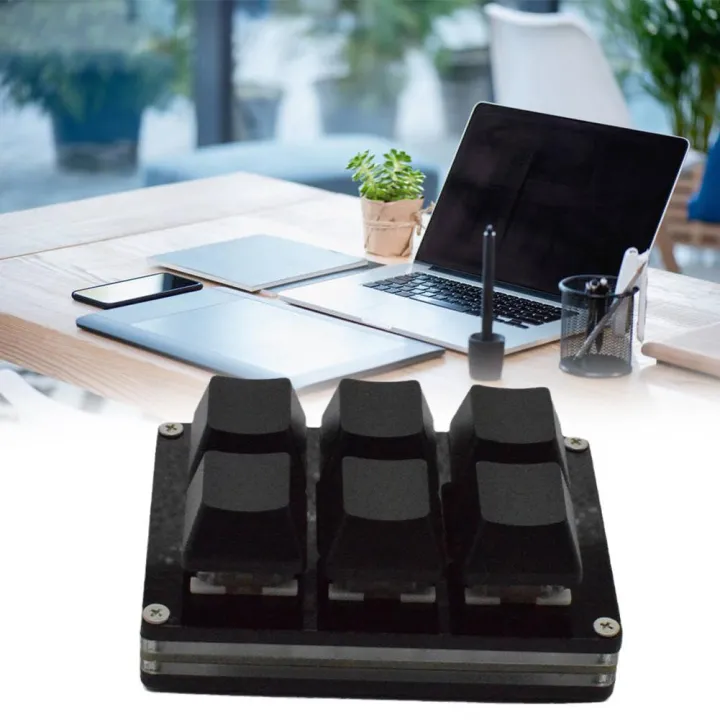 6 Keys Black Keypad Mini Keyboard Copy Paste Custom Key Password ... 6 Keys Black Keypad Mini Keyboard Copy Paste Custom Key Password ...
