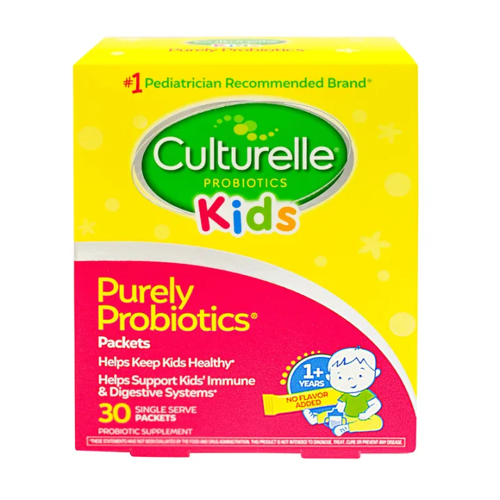 Culturelle Kids Packets Daily Probiotic Supplement 30 Single Packets ...