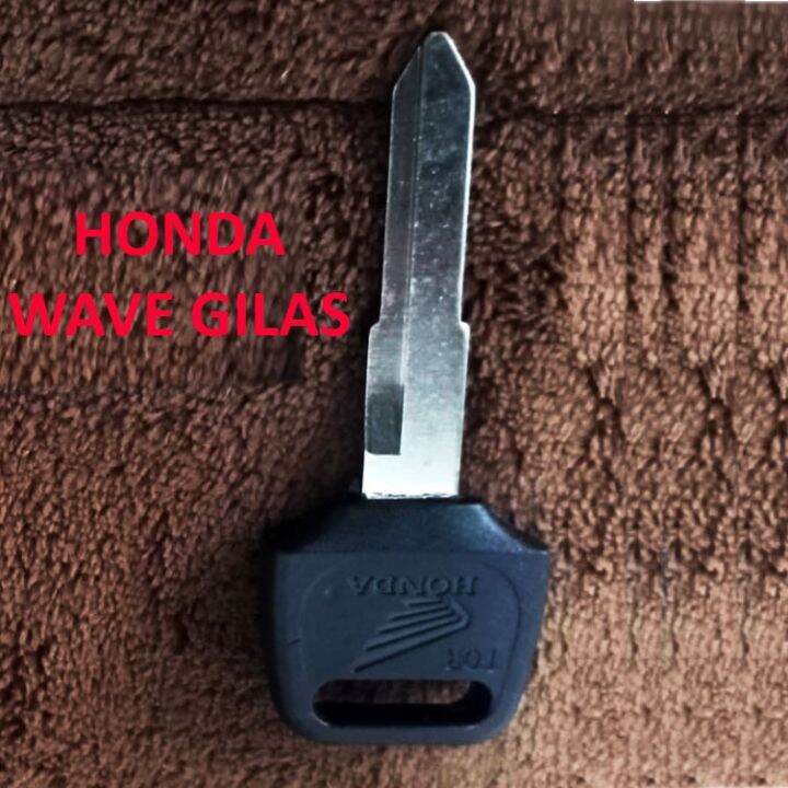 Honda Wave Gilas Key Keys Duplicate Black Motorcycle | Lazada PH