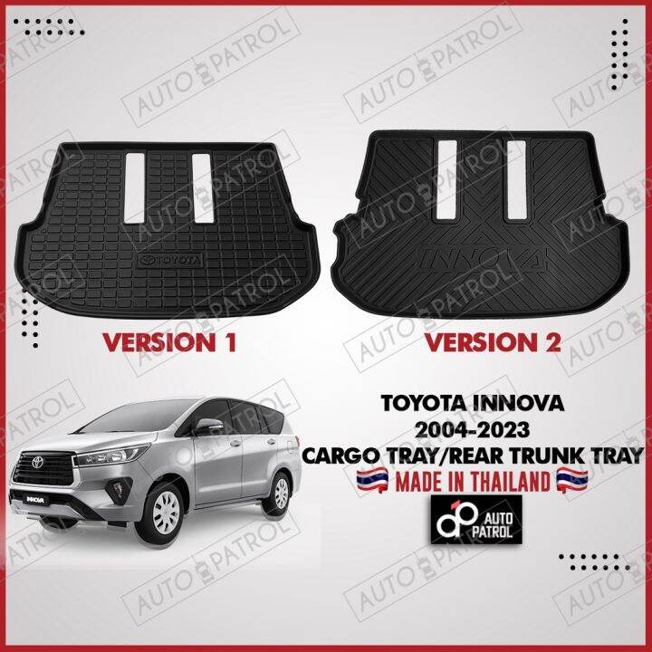 Toyota Innova 2004-2023 Trunk Mat Cargo Tray V1 / V2 | Lazada PH