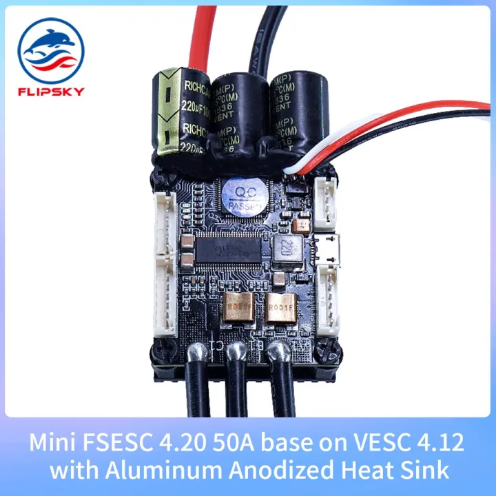 FSESC4.20 Mini For DIY Electric Skateboard Brushless ESC Electronic ...