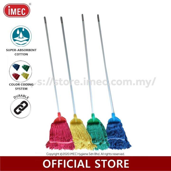 IMEC KV115 Kentucky Looped Mop with Telescopic Adjustable Handle | Lazada