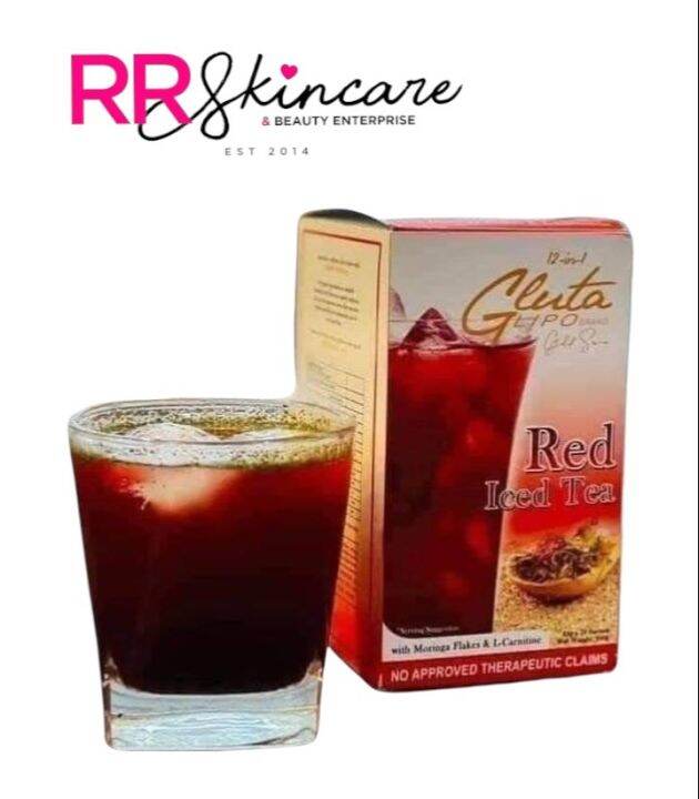 Gluta Lipo Red Iced Tea | Lazada PH