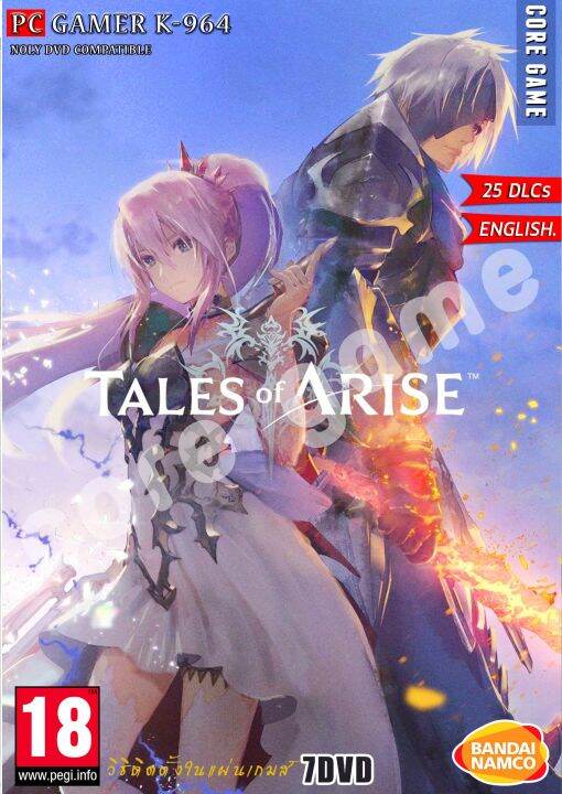 Tales of ARISE + 25 DLC แผ่นและแฟลชไดร์ฟ เกมส์ คอมพิวเตอร์ Pc และ โน๊ตบุ๊ค | Lazada.co.th