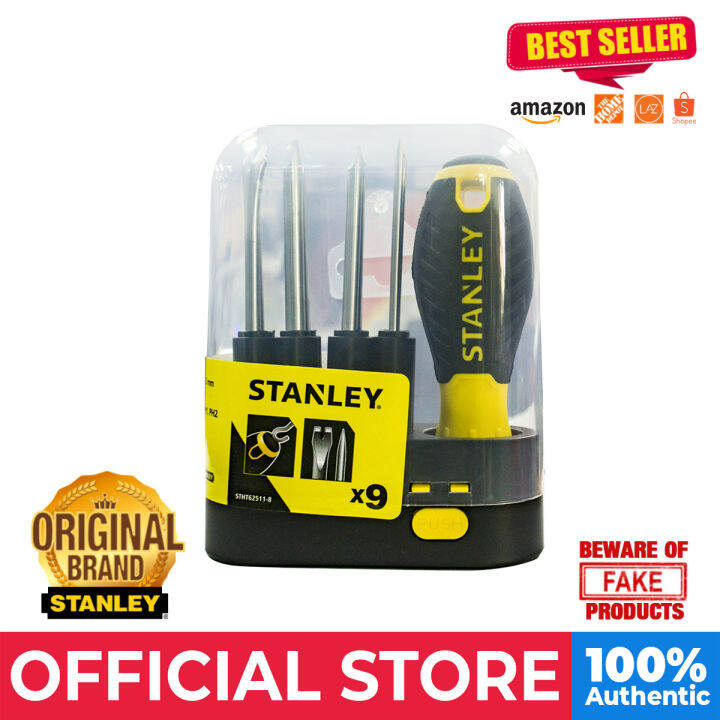Stanley 9 Way Screwdriver Set (STHT62511-8) | Lazada PH