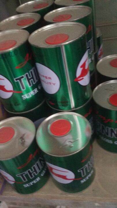 Thinner kalengan 1 Liter Pengencer Cat Minyak Thiner Tiner Tinner ...