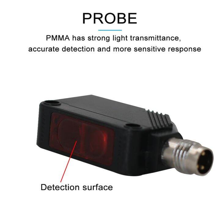 Cloweit 10cm diffusion 5m, retro reflection photoelectric proximity ...