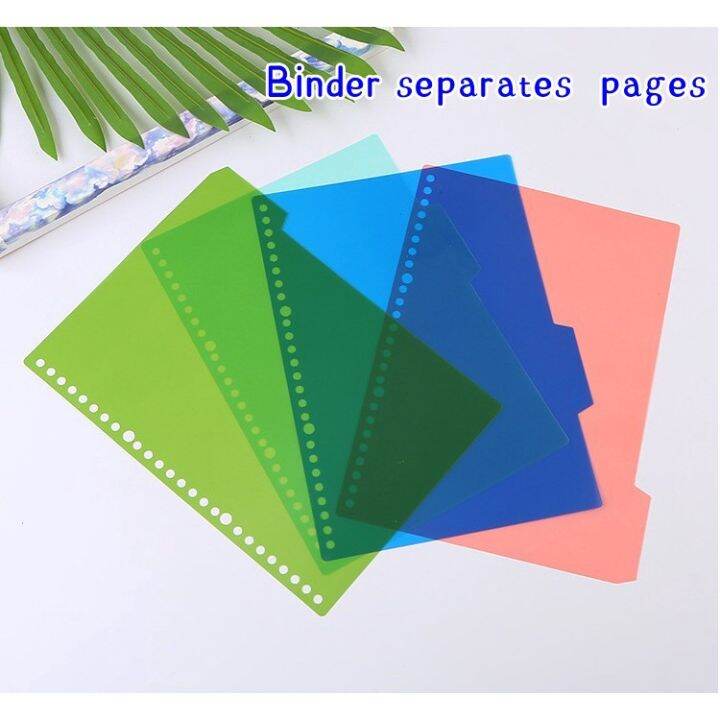Color separation page set binder separates pages A5/B5 Separate pages ...
