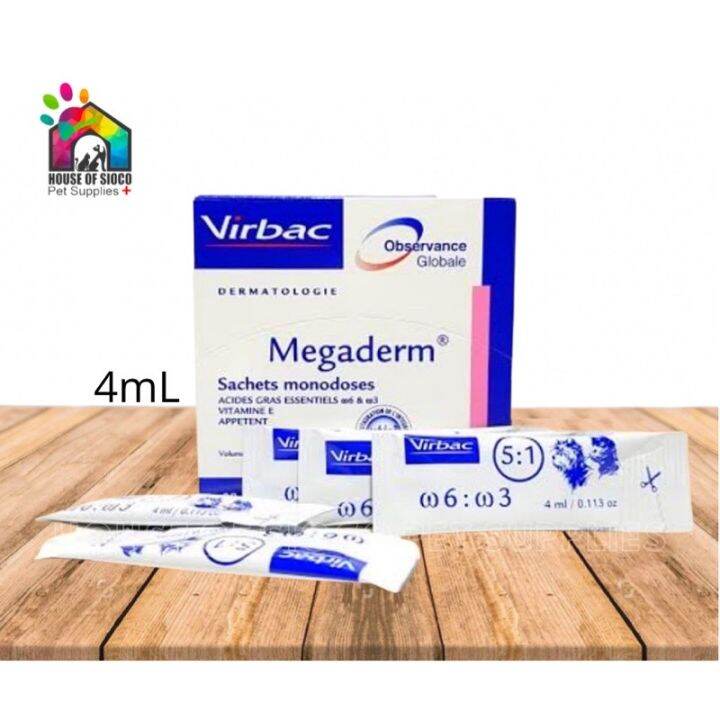Virbac Megaderm 1 Box (28sachets) 4ml-8ml | Lazada PH