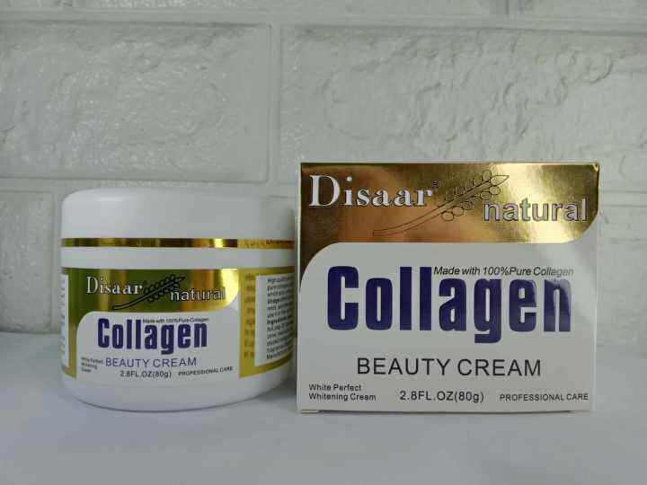Disaar Natural Collagen Made with 100% Pure Collagen Beauty Cream White ...