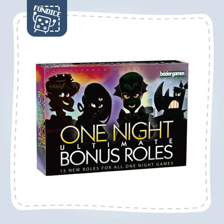 One Night Ultimate Bonus Roles Board Game | Lazada.co.th