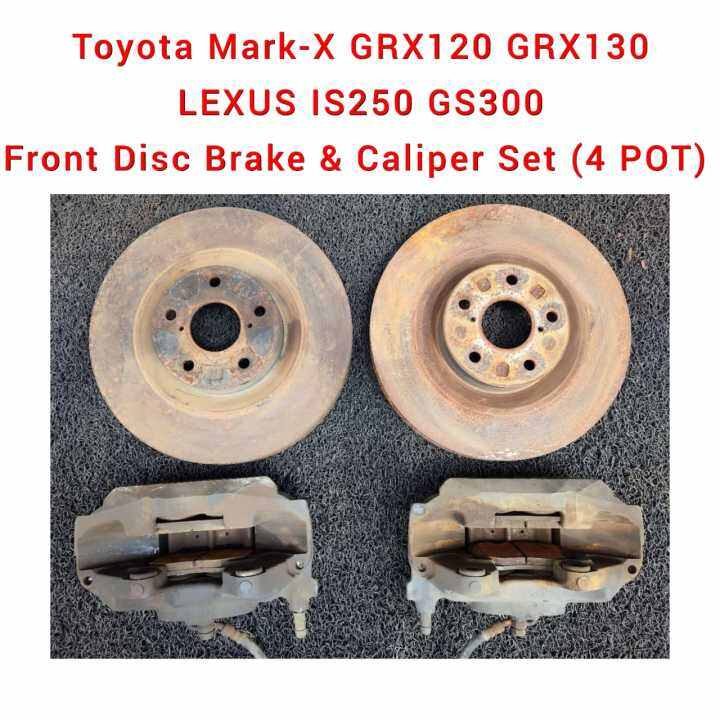 🇯🇵🇯🇵 Toyota Mark-X GRX120 GRX130 Lexus IS250 GS300 Front Disc With ...