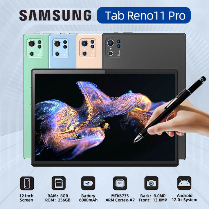 Global Version Samsung Tab Reno11 Pro 12 inch 8GB+256GB 【In 1-year ...