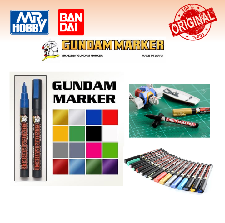 Mr Hobby Gundam Marker Color Paint GM04-19 Gunpla Lining Color Pen ...