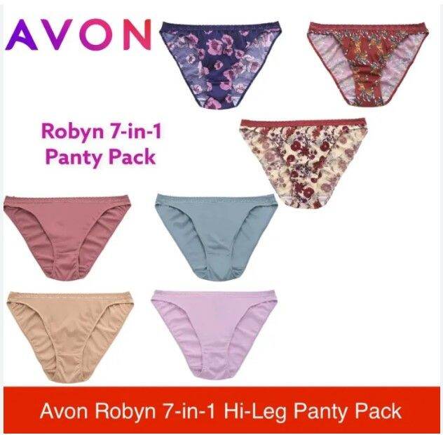 Avon Robyn 7-in-1 Hi-Leg Panty Pack | Lazada PH