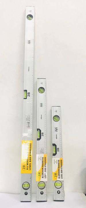 2B ALUMINUM MAGNETIC LEVEL BAR STANDARD 18" | Lazada PH