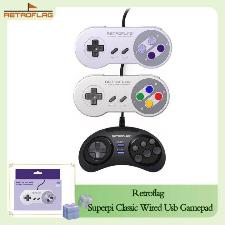 Retroflag Superpi Classic Wired Usb Gamepad Game Controller Game Accessoires Controller Voor 