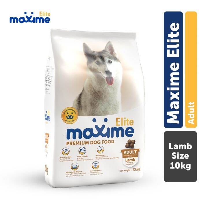 Maxime Elite Dry Dog Food - Adult Lamb (10kg) | Lazada PH