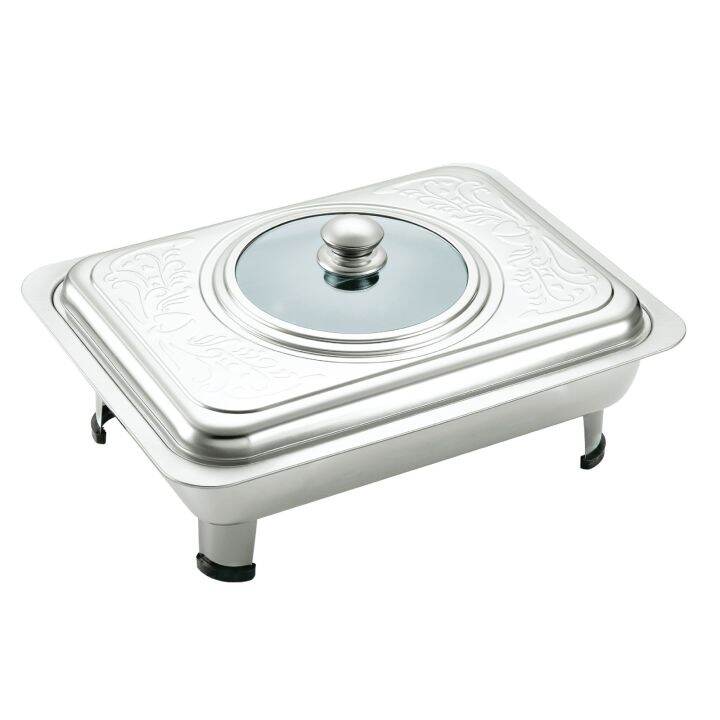 STAINLESS STEEL RECTANGULAR CHAFING DISH | Lazada PH