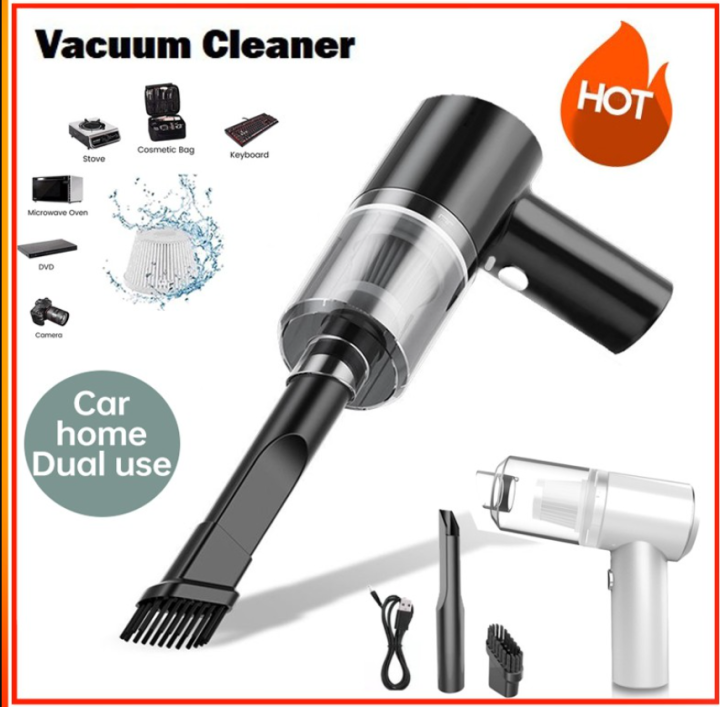 5500PA Mini Cordless Vacuum Cleaner Rechargeable Wireless Dry Wet ...