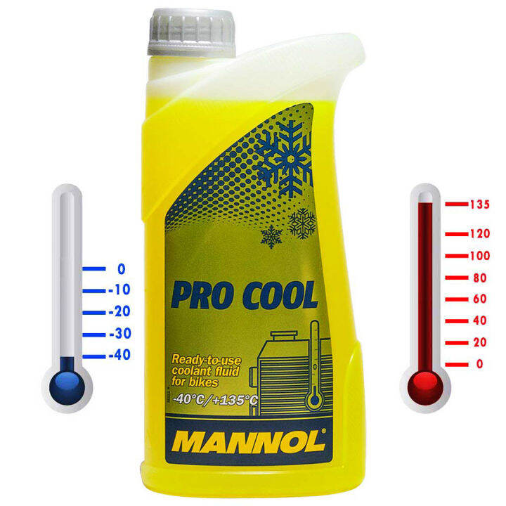 MANNOL Pro Cool 4414 Motorcycle Bike Coolant 1L | Lazada