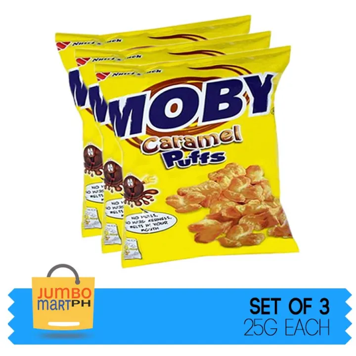 MOBY CARAMEL PUFFS 25G / SET OF 3 | Lazada PH