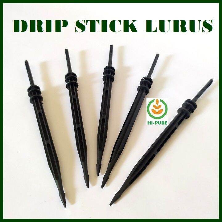 DRIP STICK HIDROPONIK LURUS 5 PCS UNTUK FERTIGASI IRIGASI TETES ...