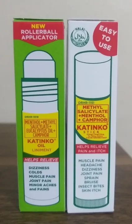 Katinko Roll On Liniment 10mL + Stick 10g | Lazada PH