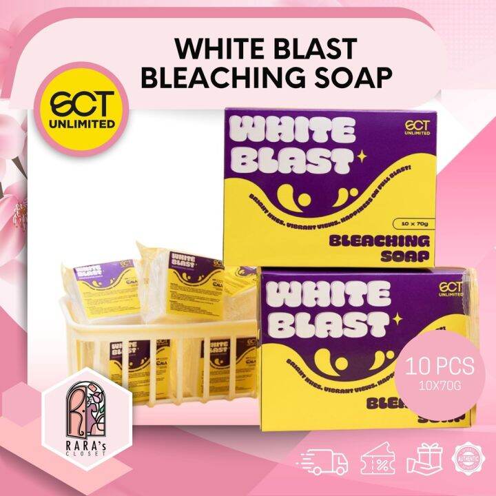 SCT Unlimited White Blast Bleaching Soap 10 BARS / PACK | Lazada PH