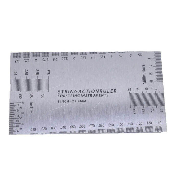 Electric Guitar Neck Adjustment Gauge String Distance Ruler Folk ... Electric Guitar Neck Adjustment Gauge String Distance Ruler Folk ...