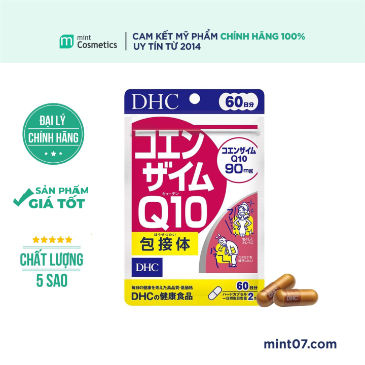 Viên Uống DHC Bổ Sung Coenzyme Q10 60 Viên | Lazada.vn
