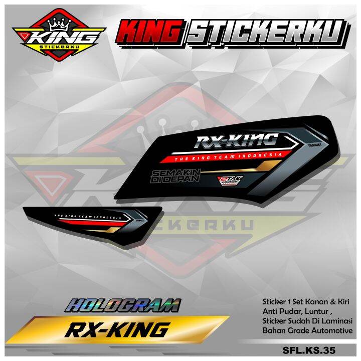Sticker Striping Lis Variasi RX King - Stiker Striping Aksesoris Motor ...