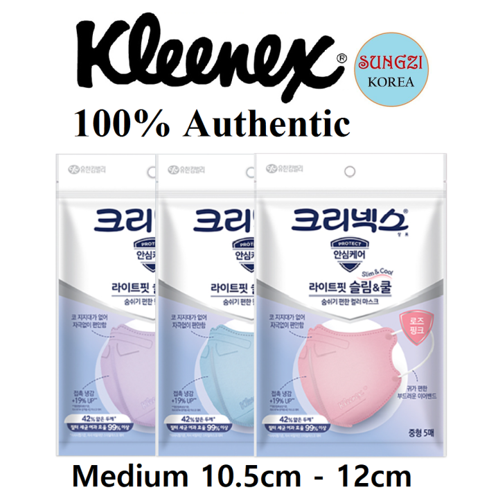 KLEENEX Protect Safe Care Light Fit Slim & Cool Breathable KF94 Color ...