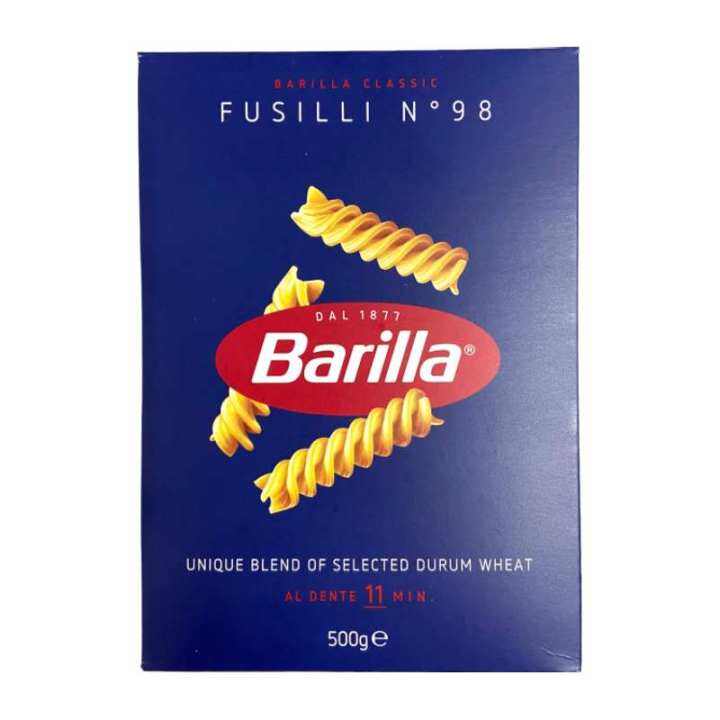 Barilla Fusilli No.98 Durum Wheat (500g) | Lazada PH
